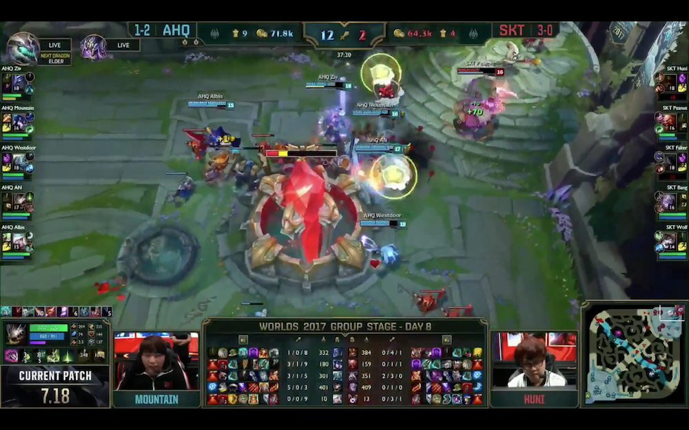 WC 2017｜贏了！AHQ首戰告捷，擊敗大魔王SKT | 4Gamers